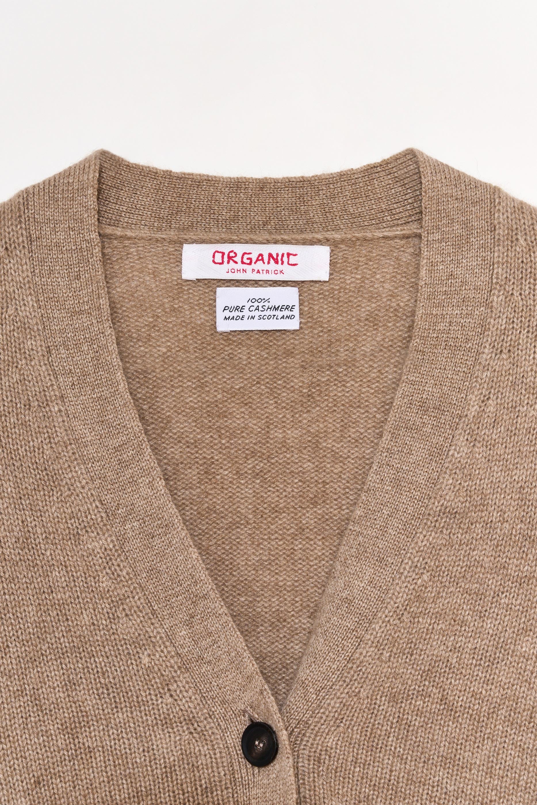 Stella Cardigan in Cashmere Stone Age - Organic by John Patrick